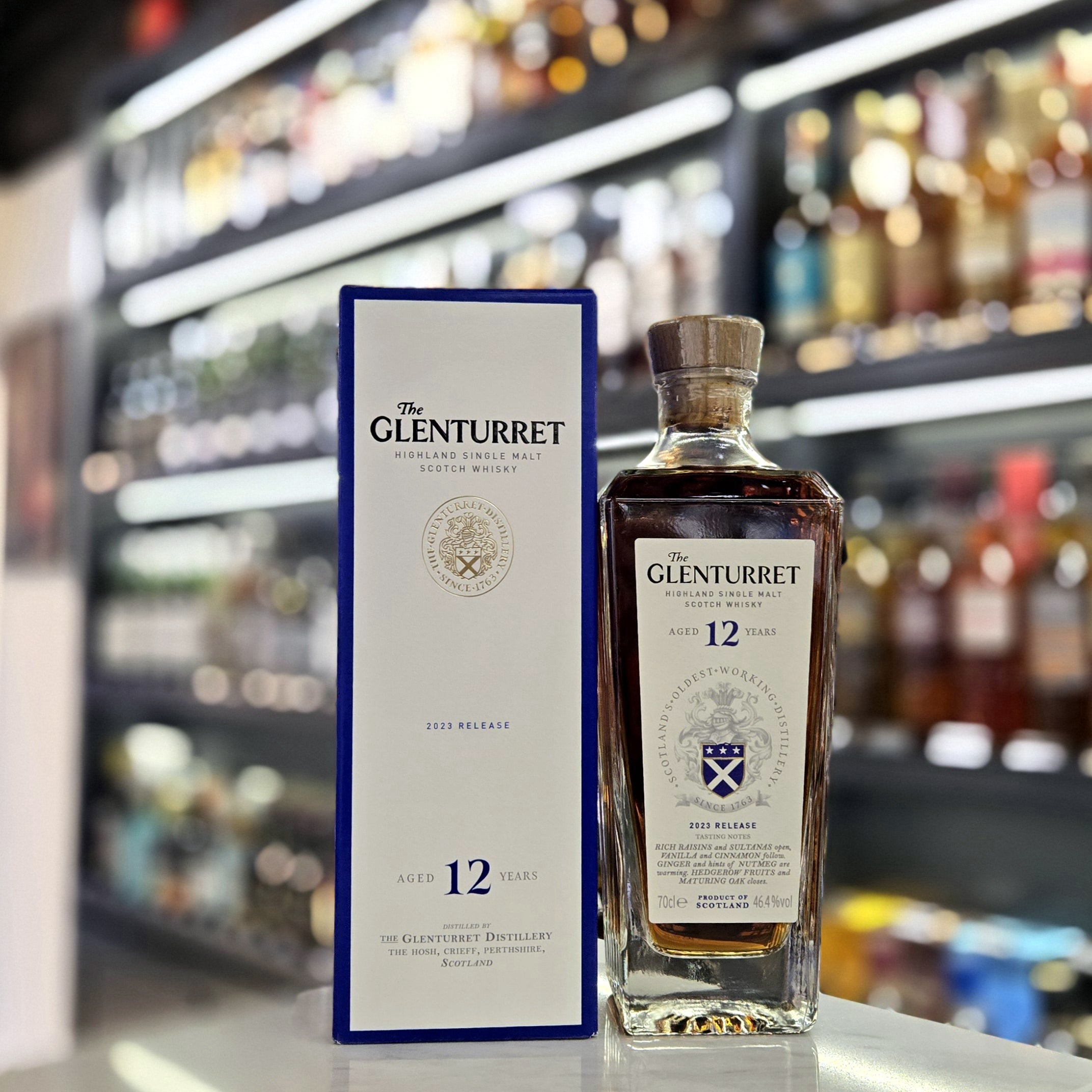 Glenturret 12 Year Old (2023 Release) Single Malt Scotch Whisky – The ...