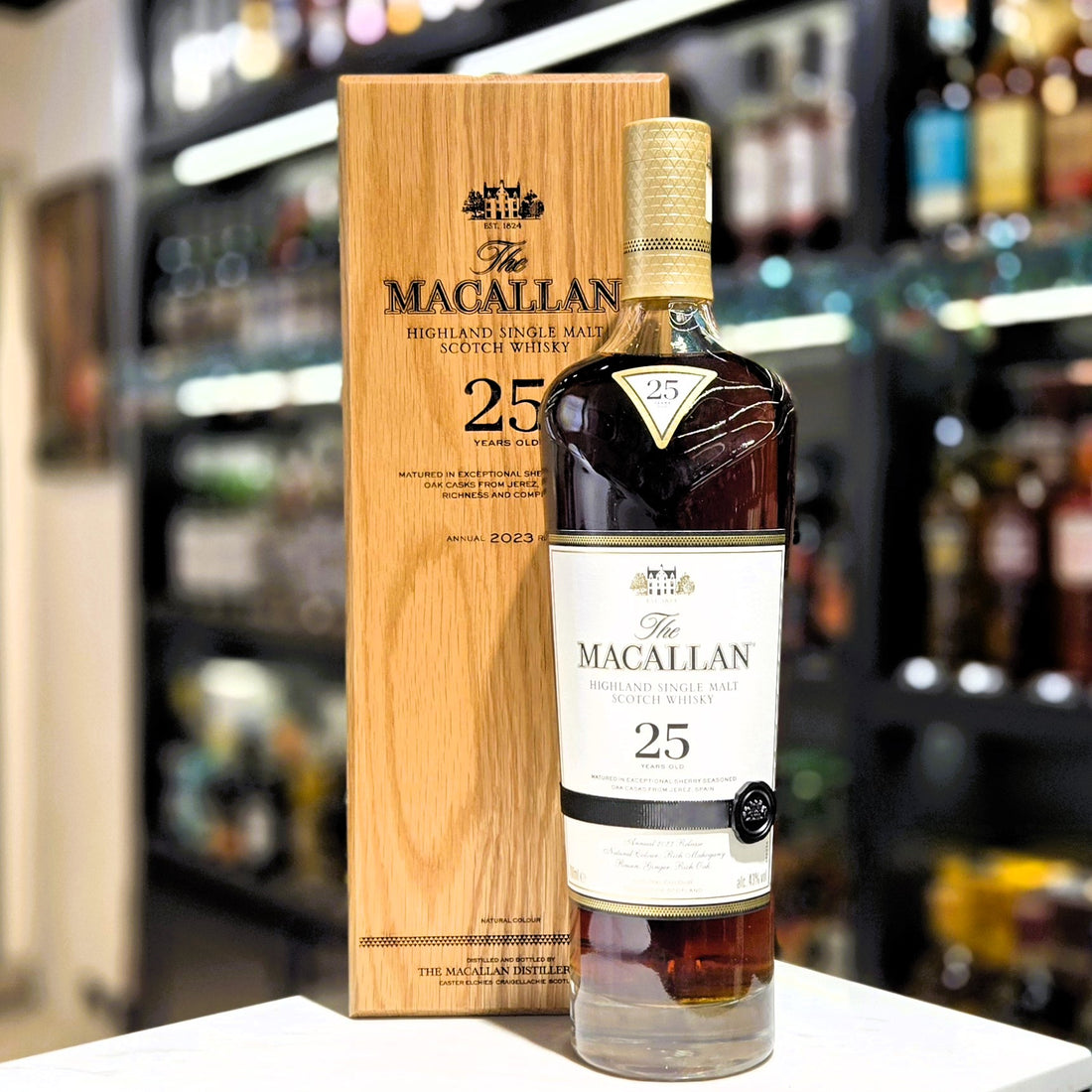Macallan 25 Year Old (2024 Release) Single Malt Scotch Whisky – The ...