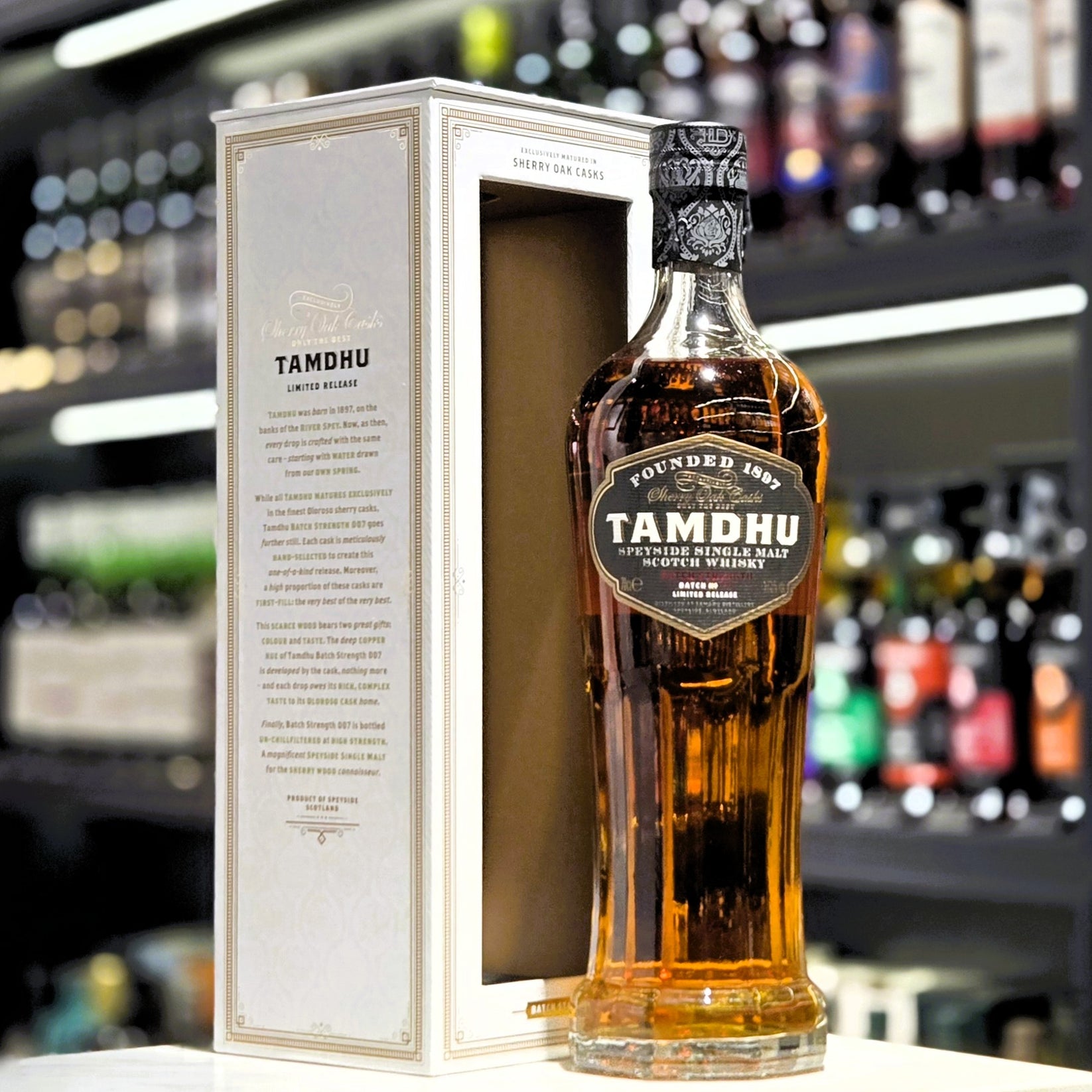 Tamdhu Batch Strength (Batch No.007) Single Malt Scotch Whisky – The Whisky Knight