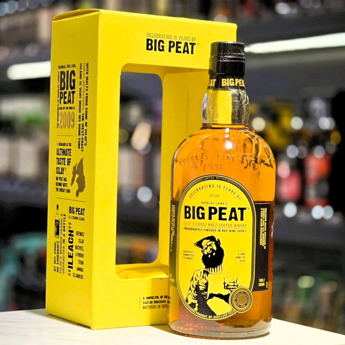 Douglas Laing Big Peat 15th Anniversary Blended Malt Scotch Whisky ...